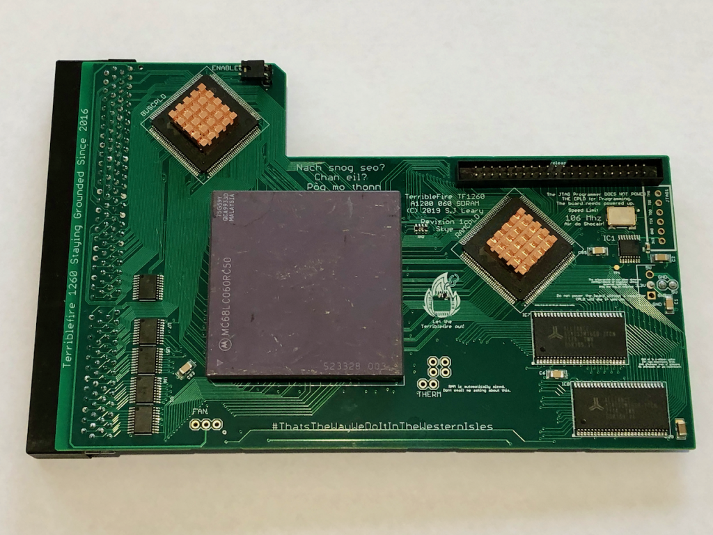 TerribleFire TF1260 Amiga 1200 Accelerator Card - RetroKit