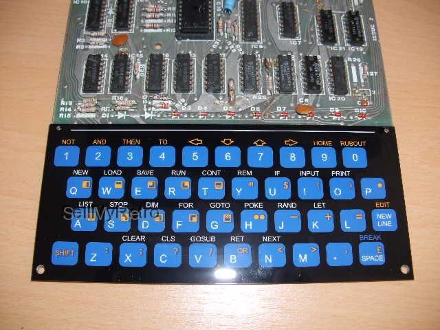 Sinclair ZX80 Keyboard Membrane - RetroKit